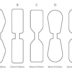 Leather Keychain Cutting Die, Key Fob Leather Cutting Die, Leather Die ...