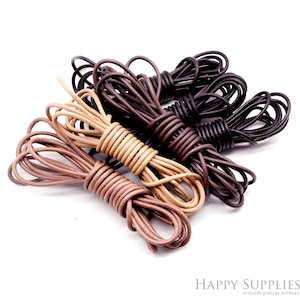 Vegetable Tanned Leather String (1.5/2/2.5/3/4/5/6mm 5meters) Leather ...