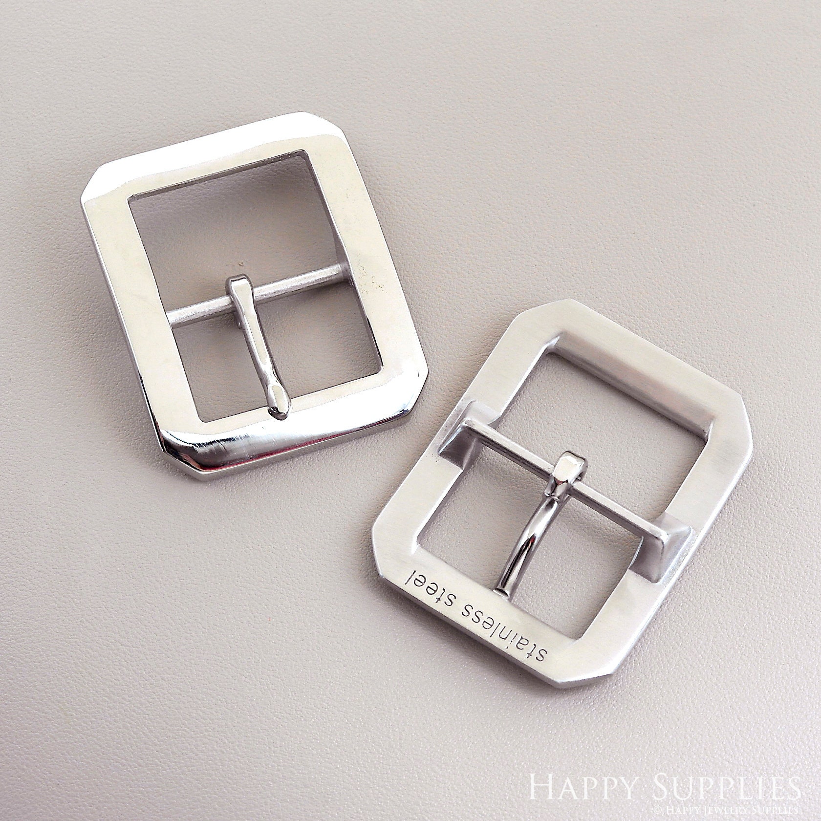 40mm Heavy Duty Stainless Steel Leather Belt Buckle DIY, Stainless ...
