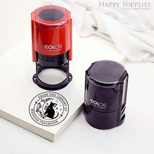 Custom Logo Stamp, Self Inking Stamp, Company Logo Stamp, Design Stamp, Marketing Rubber Stamp ...