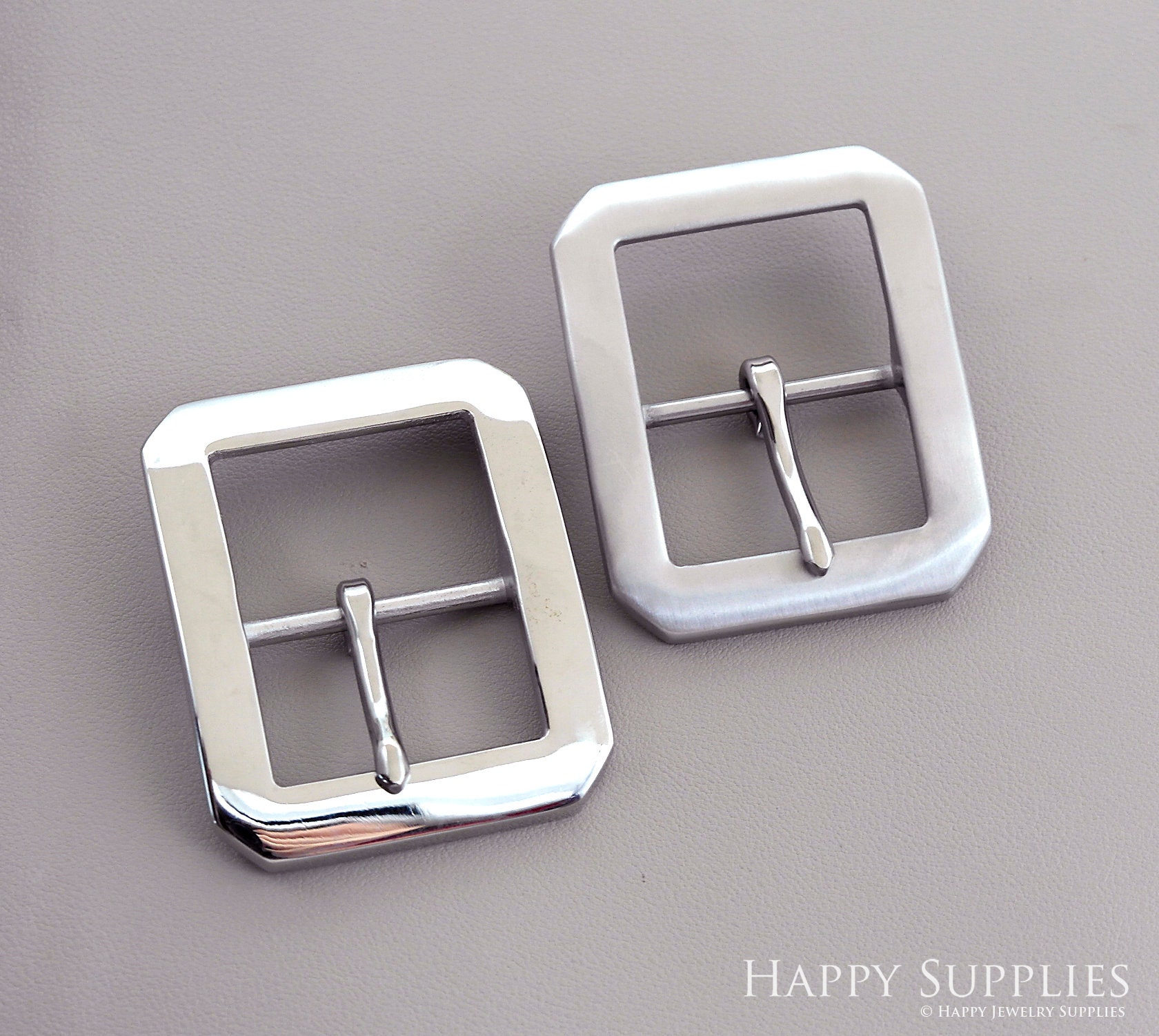 40mm Heavy Duty Stainless Steel Leather Belt Buckle DIY, Stainless ...