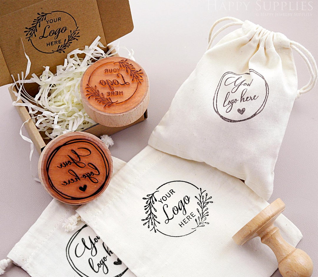 Custom Logo Stamp, Large Stamps, Small Business Stamps, Custom Rubber ...