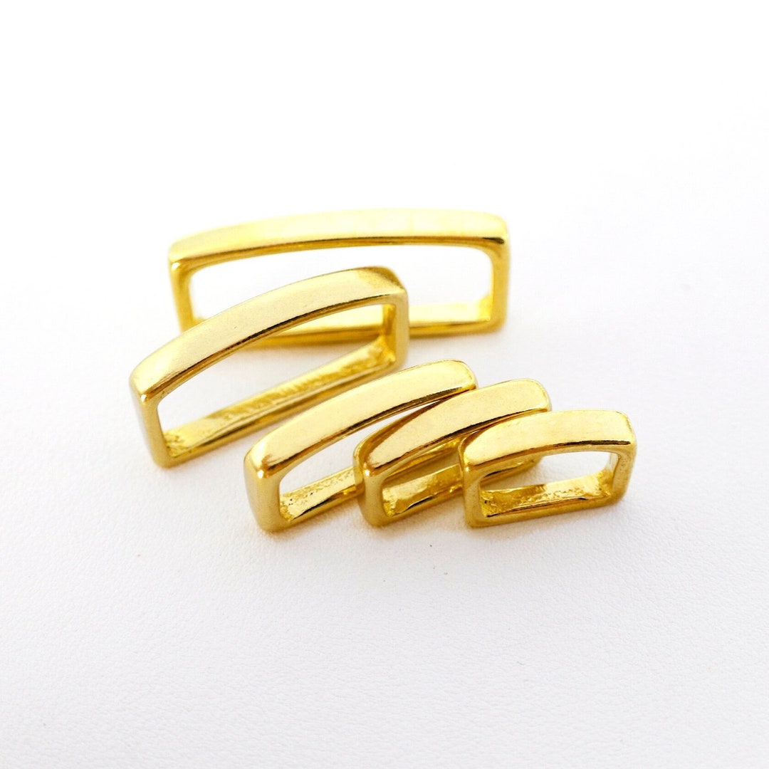 Solid Brass Belt Loop Leather Belt Fastener Closure 16/20/26/32/38mm ...