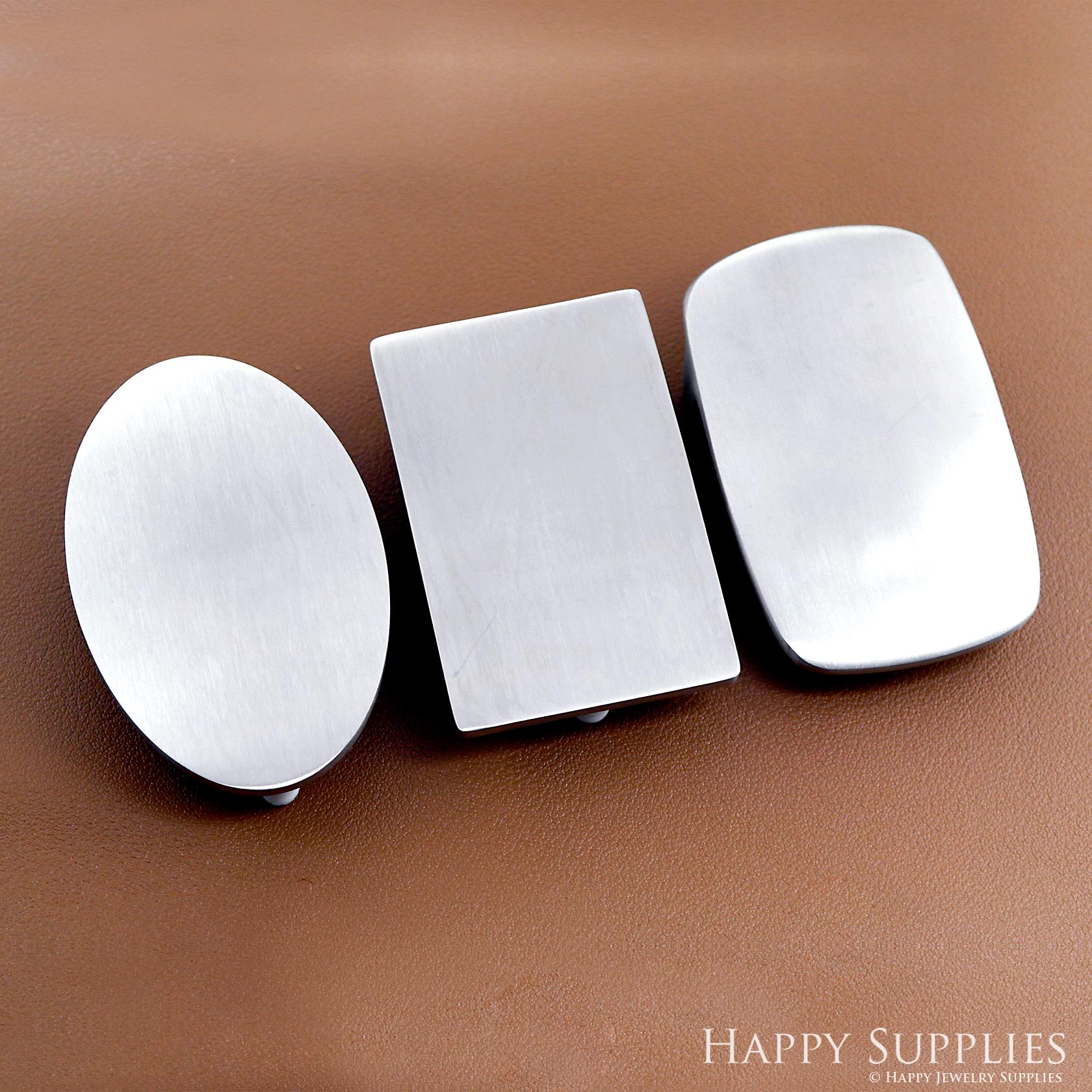 Stainless Plain Belt Buckle Fastener Leather Hardwares Buckles, Leather ...
