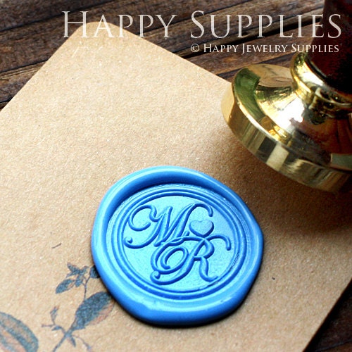 Custom Intials Wax Seal Stamp Personalized Initials Wax | Etsy