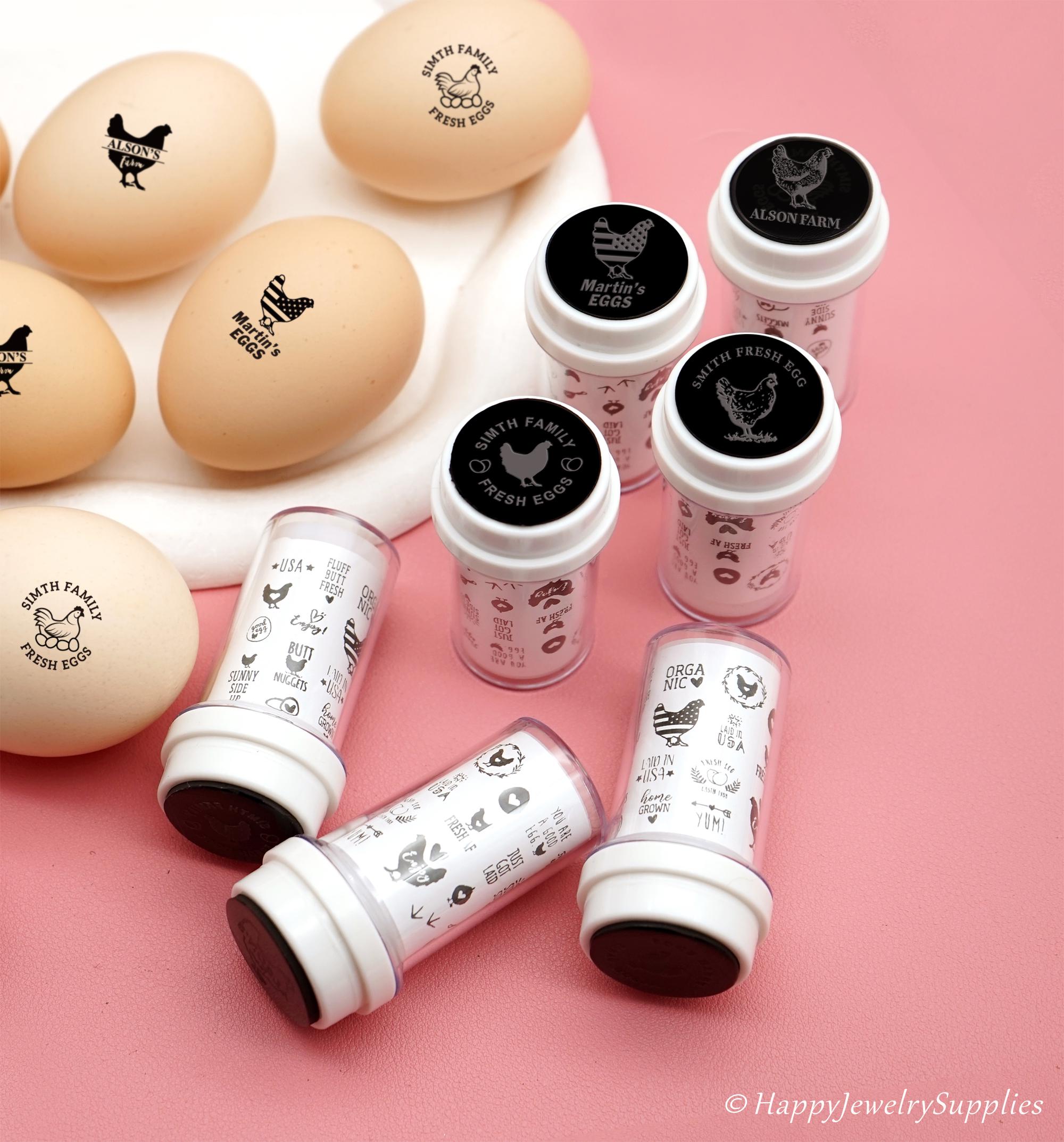 Egg Stamp, Custom Egg Stamp, Custom Egg Carton Stamp, Fresh Egg Stamp ...