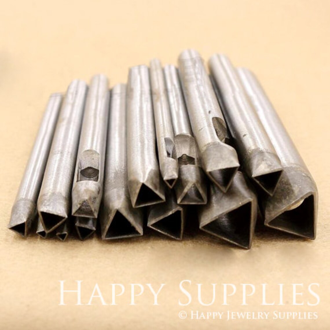 4mm-20mm Triangle Hole Puncher/ Hole Maker for Leather Crafts/ Leather ...