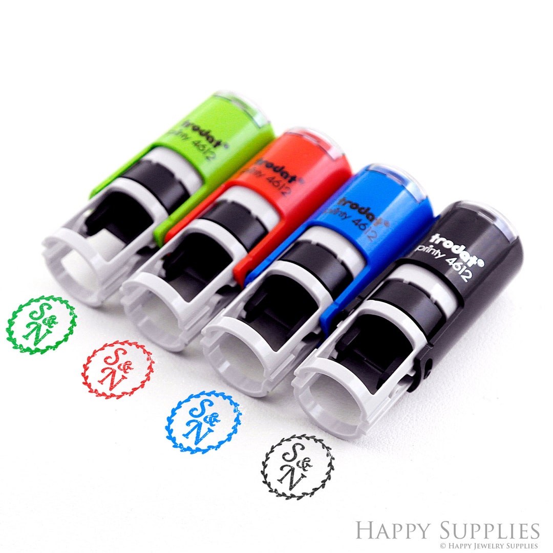 Custom Mini Loyalty Card Stamp, Custom Mini Self-inking Stamp, Custom Mini Rubber Logo Stamp ...