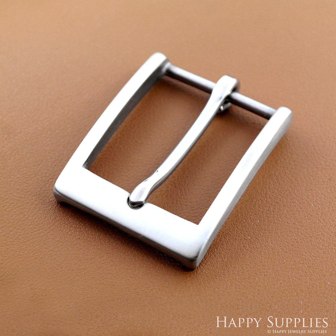 40mm/35mm Stainless Steel Belt Buckle, Matte Finished Leather Buckle ...