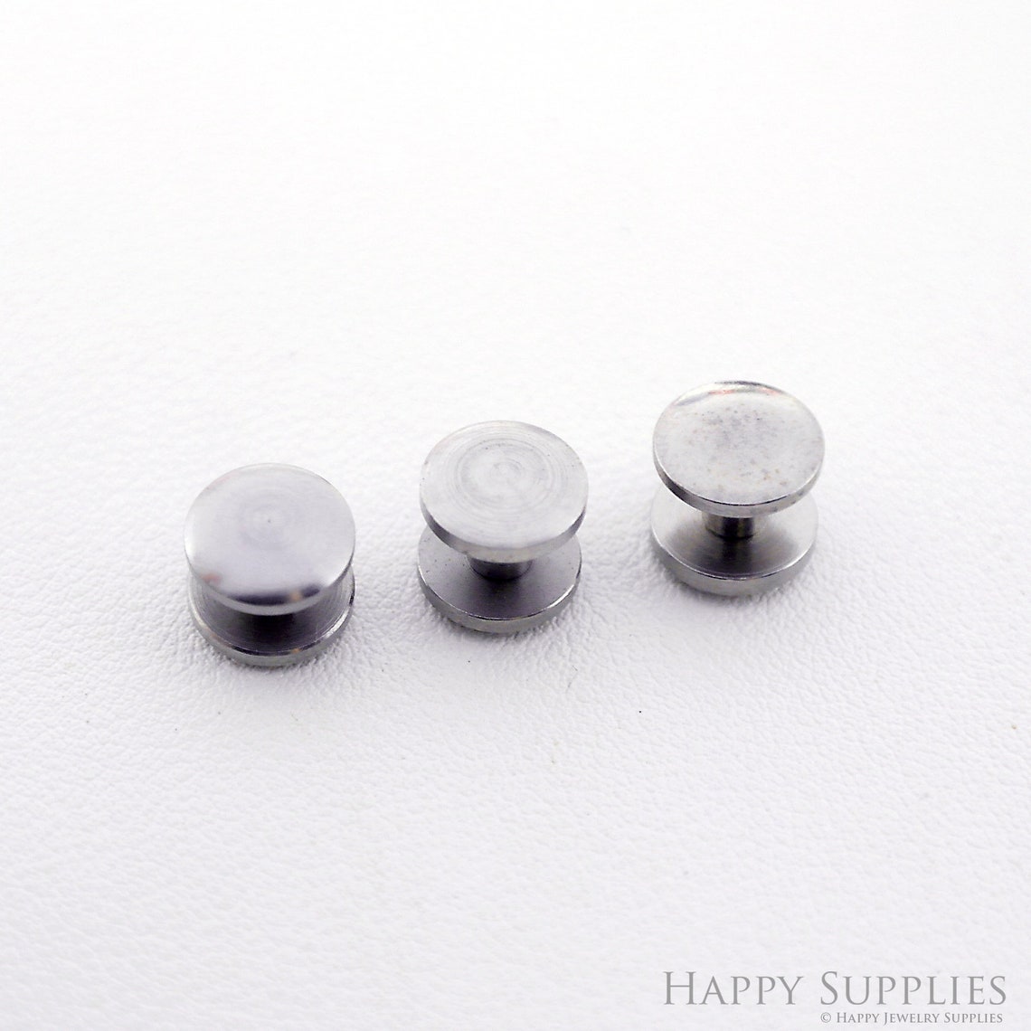 10MM Curved Head Stainless Steel Chicago Screw for Leather, 3/8" Screw ...