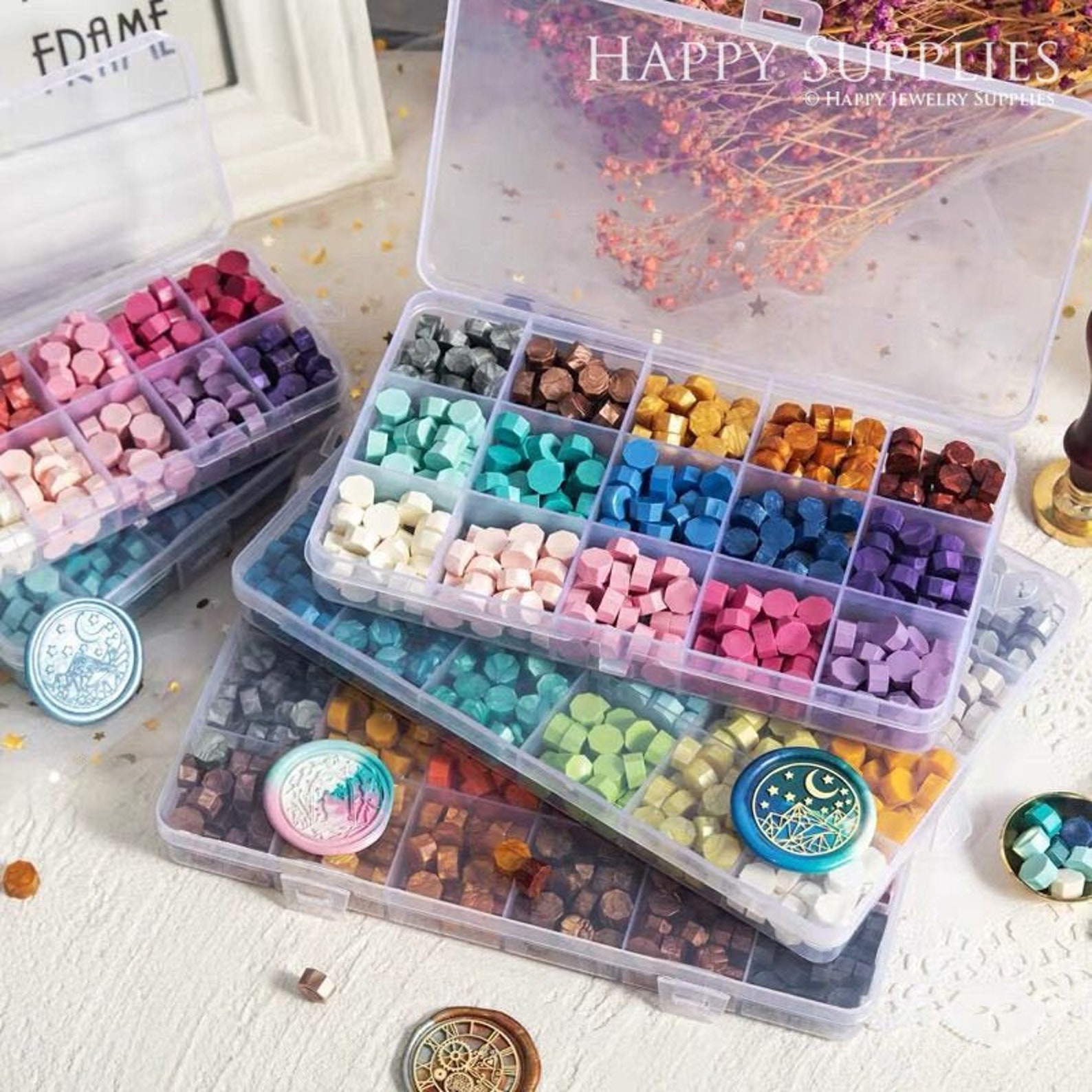 Sealing Wax Beads Gift Pack Wax Seal Beads for Wax Seal - Etsy
