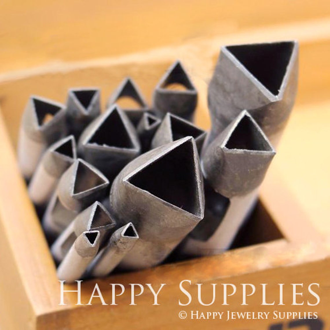 4mm-20mm Triangle Hole Puncher/ Hole Maker for Leather Crafts/ Leather ...