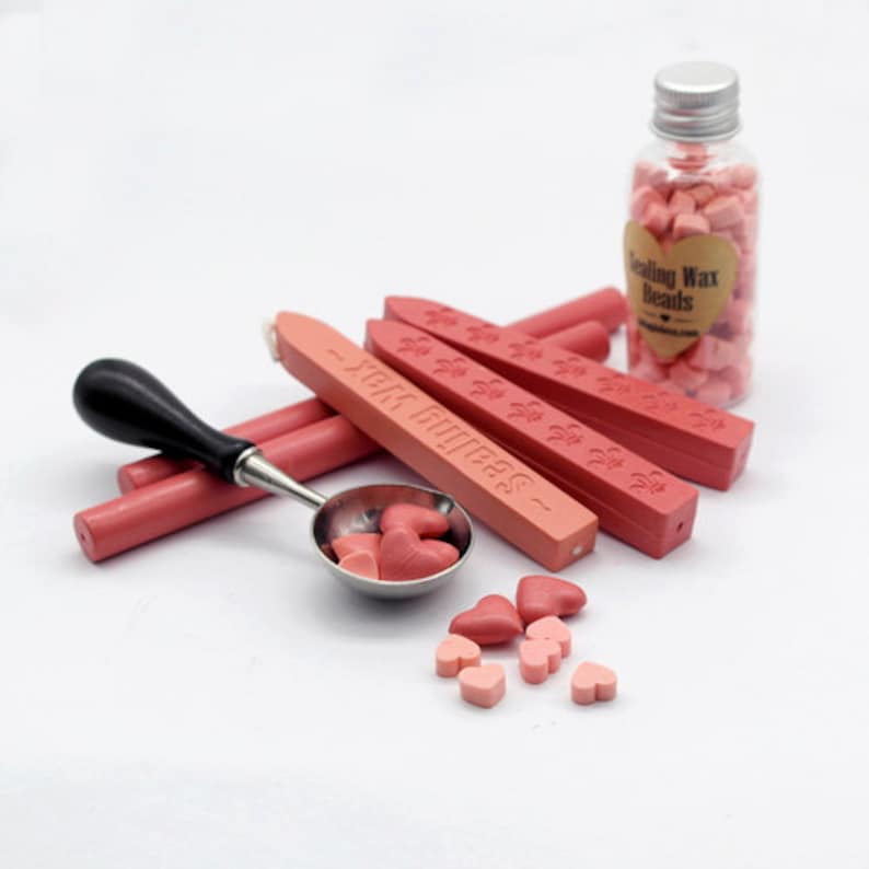 Light Pink / Pure Pink Sealing Wax Stick / Sealing Wax Bead | Etsy