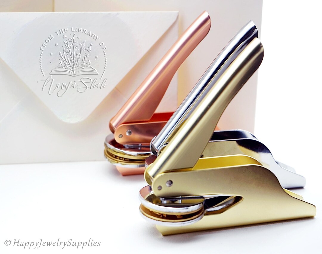 Personalized Book Embosser, From the Library of Book Embosser, Custom ...