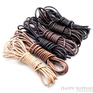 Vegetable Tanned Leather String (1.5/2/2.5/3/4/5/6mm 5meters) Leather ...