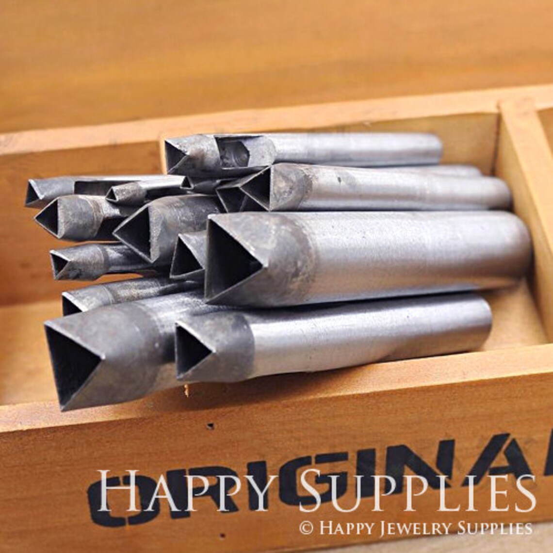 4mm-20mm Triangle Hole Puncher/ Hole Maker for Leather Crafts/ Leather ...