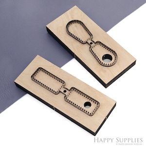 Leather Keychain Cutting Die, Key Fob Leather Cutting Die, Leather Die ...