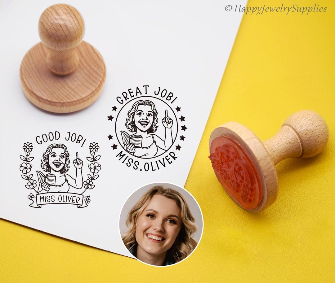 Teacher Stamp, Personalized Teacher Bitmoji Stamp, Teacher Appreciation ...