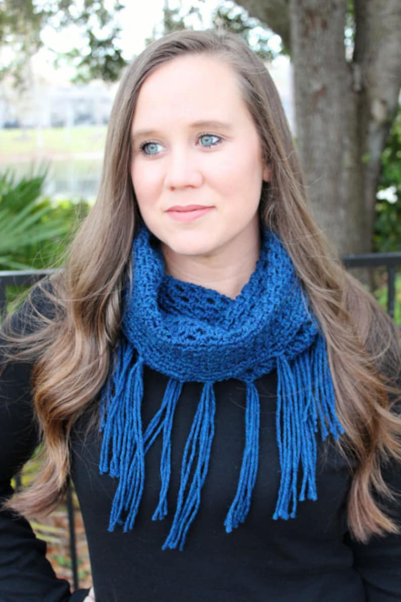 Winter Cowl Crochet Pattern Winter Scarf Georgia Scarf - Etsy