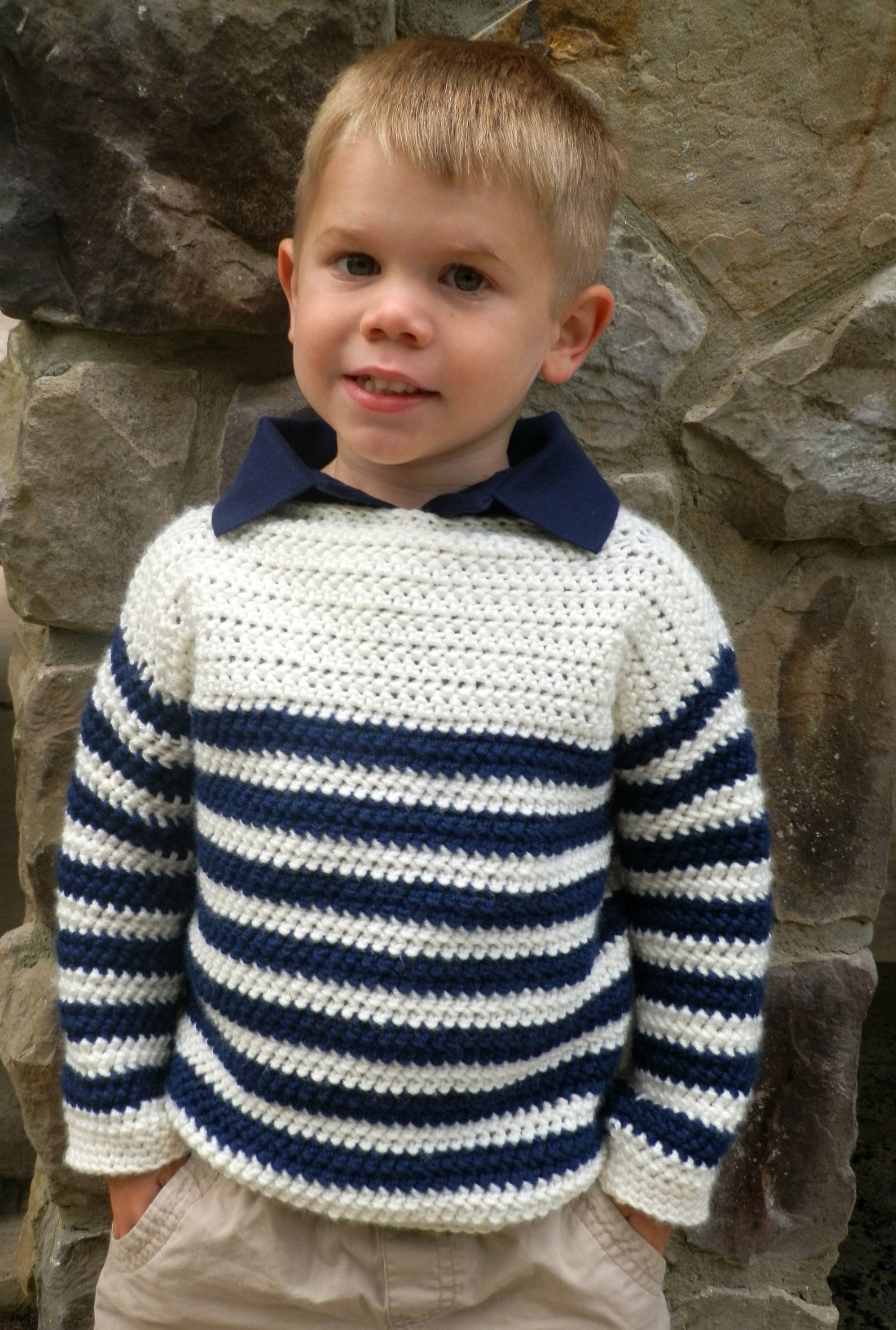 Upper Eastside Sweater Crochet Pattern Children's - Etsy
