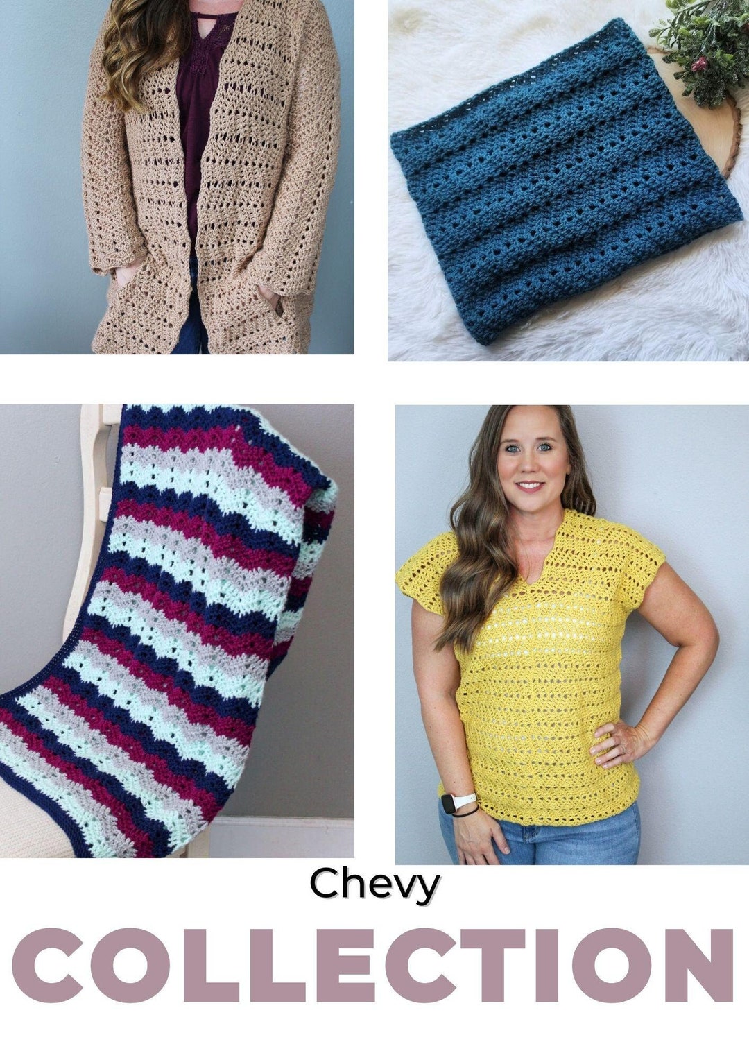 Chevy Crochet Pattern Collection, Instant Download, Digital Ebook ...