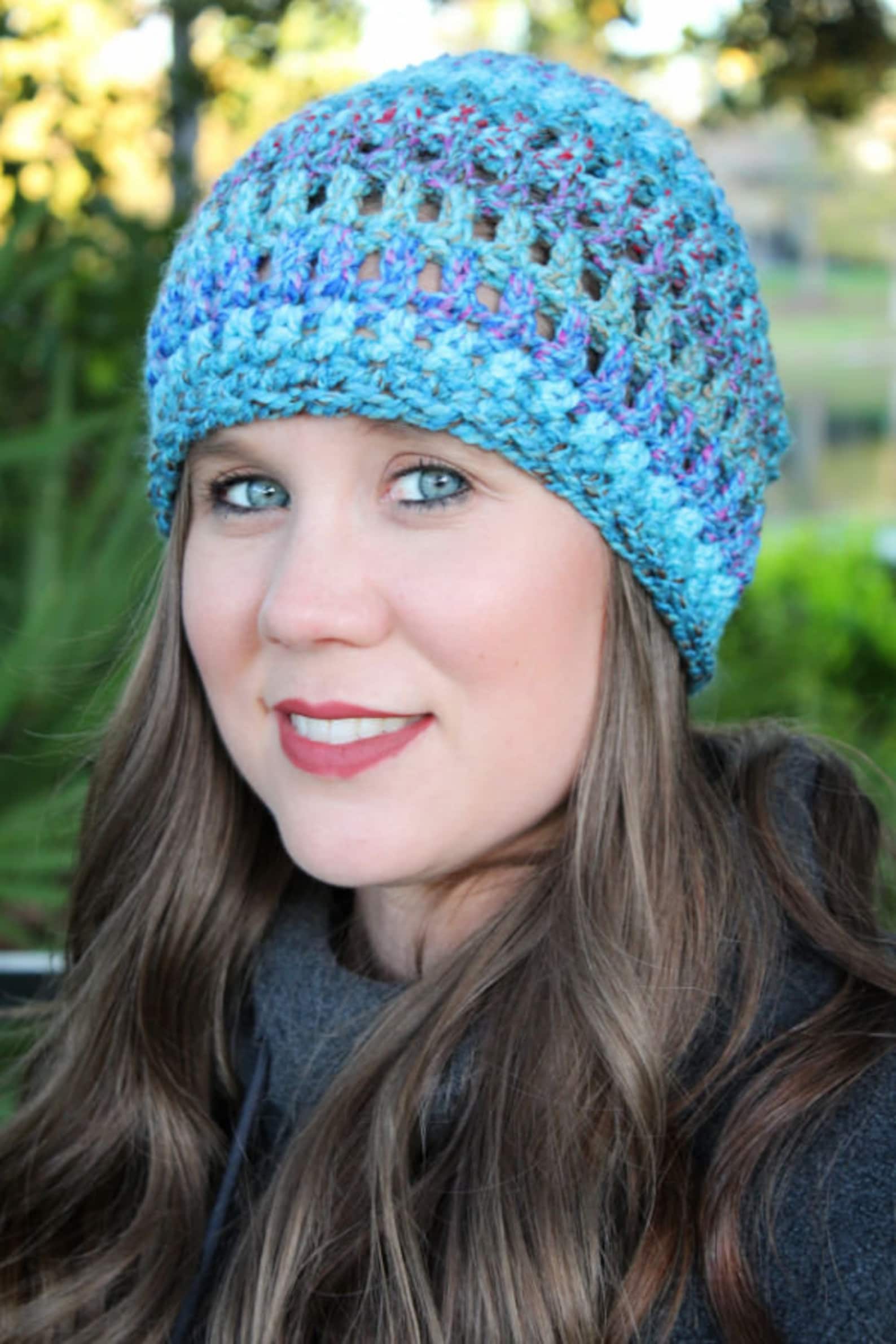 Slouchy Hat Crochet Pattern Crochet Slouch Hat Winter - Etsy