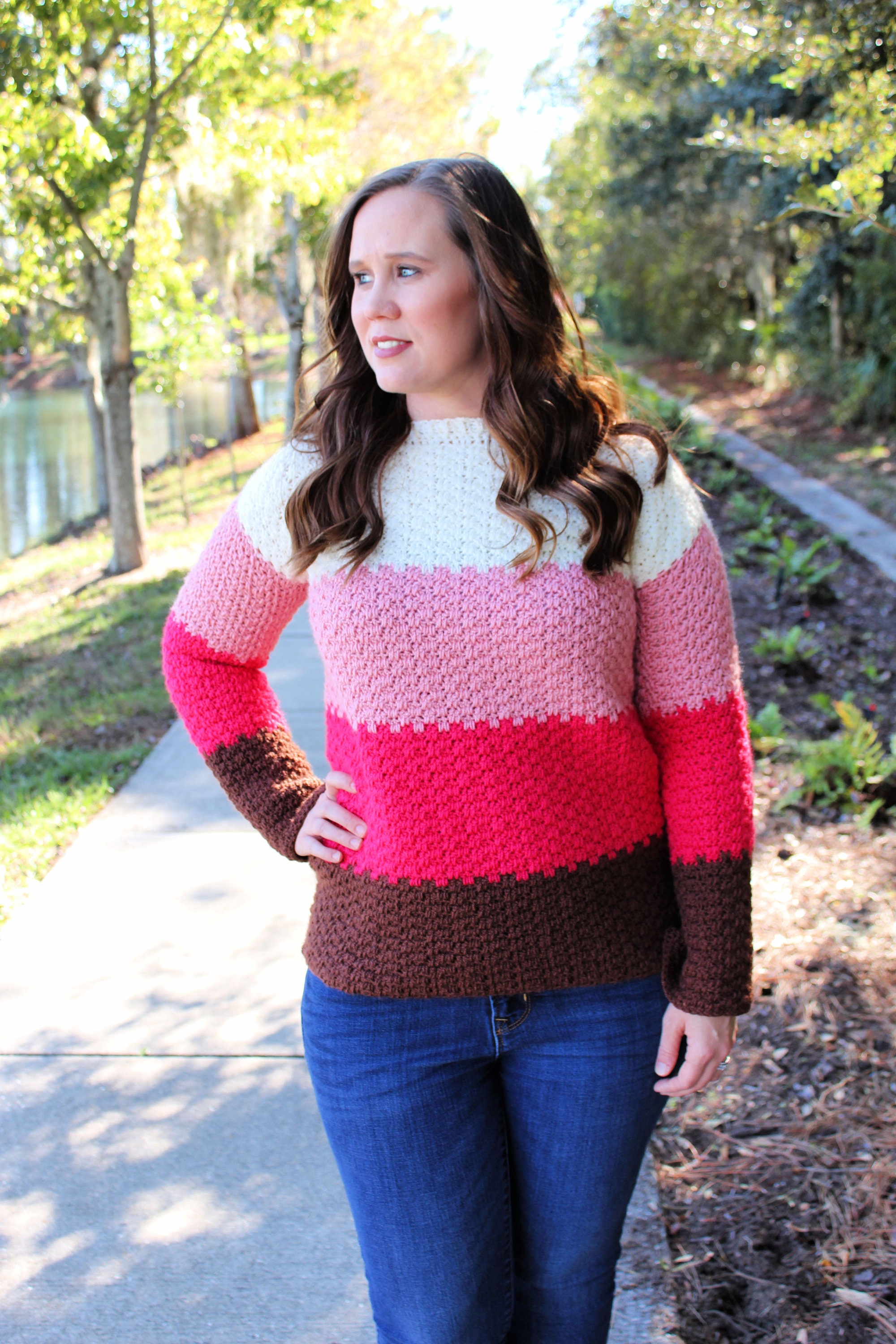 Crochet Sweater Pattern Michelle Sweater Instant Download - Etsy