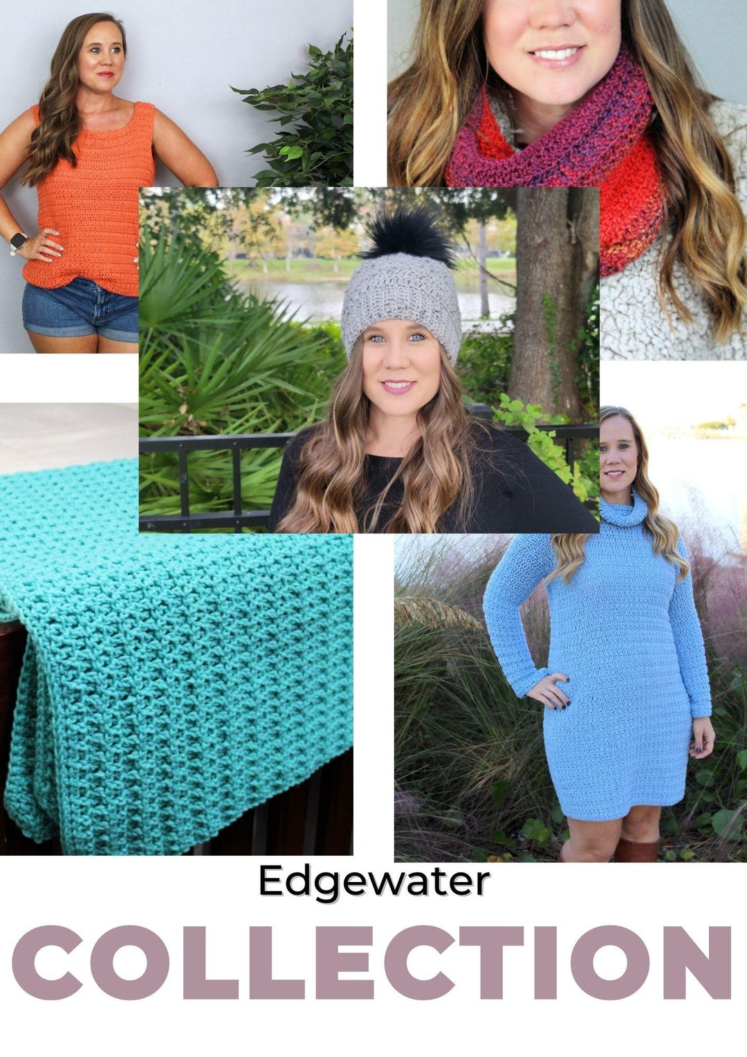 EBOOK, Crochet Edgewater Pattern Collection, Instant Download - Etsy