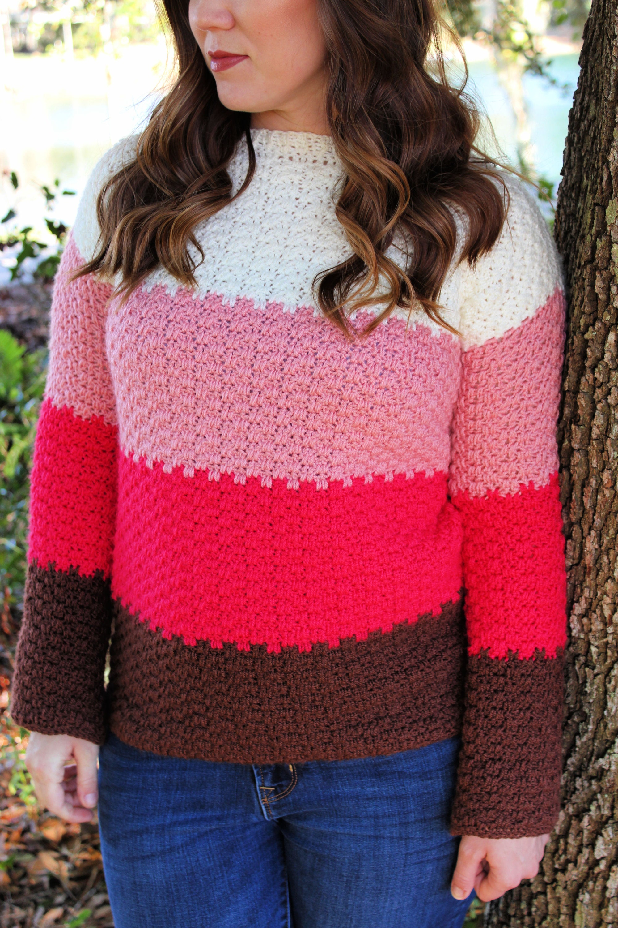 Crochet Sweater Pattern Michelle Sweater Instant Download - Etsy