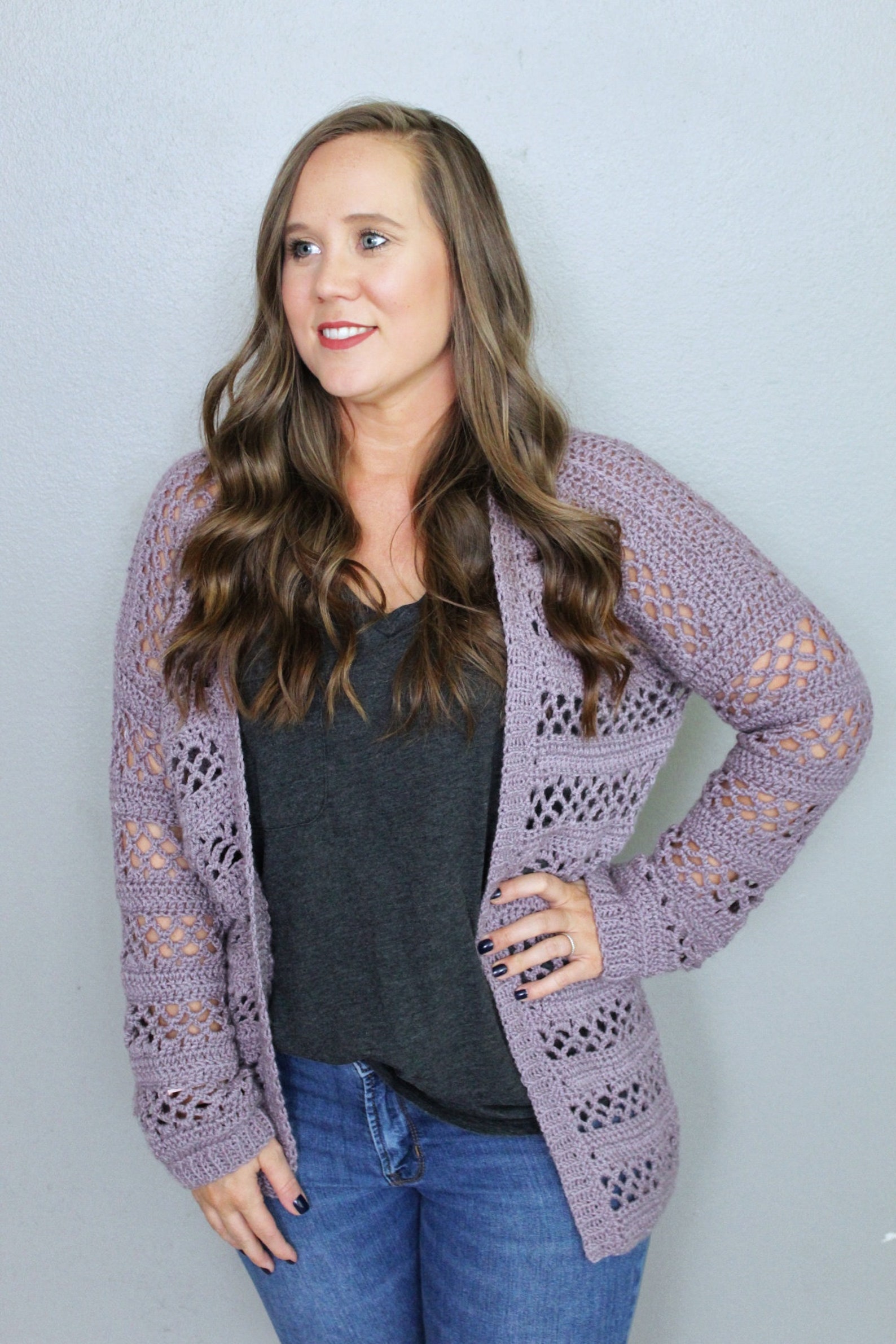 Crochet Cardigan Pattern Magnolia Cardigan Instant Download - Etsy