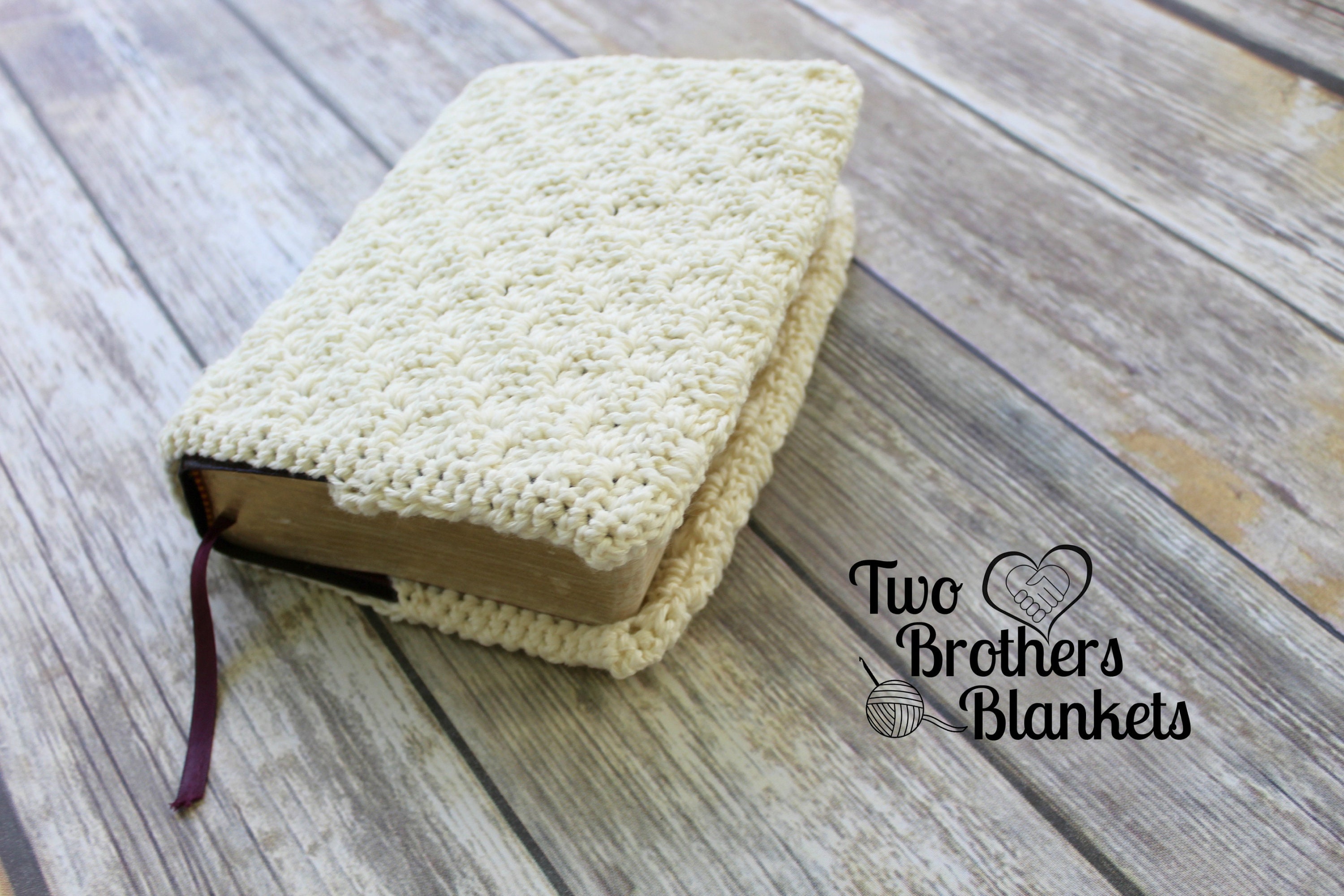 Filet Crochet Bible Covers