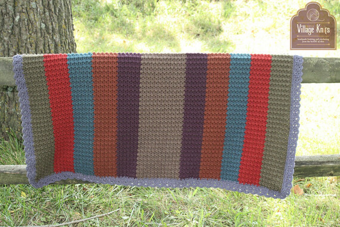 Crochet Blanket Pattern Boston Blanket Instant Download | Etsy