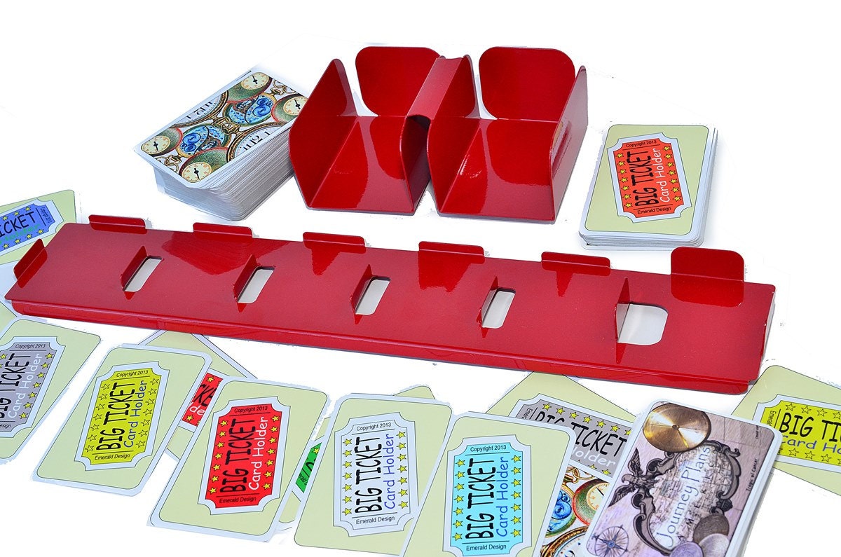 The Big Ticket Card Holder Set for Use With LARGE Format Ticket to Ride ...