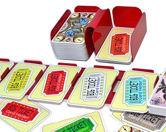 Ticket to Ride Holder - Etsy