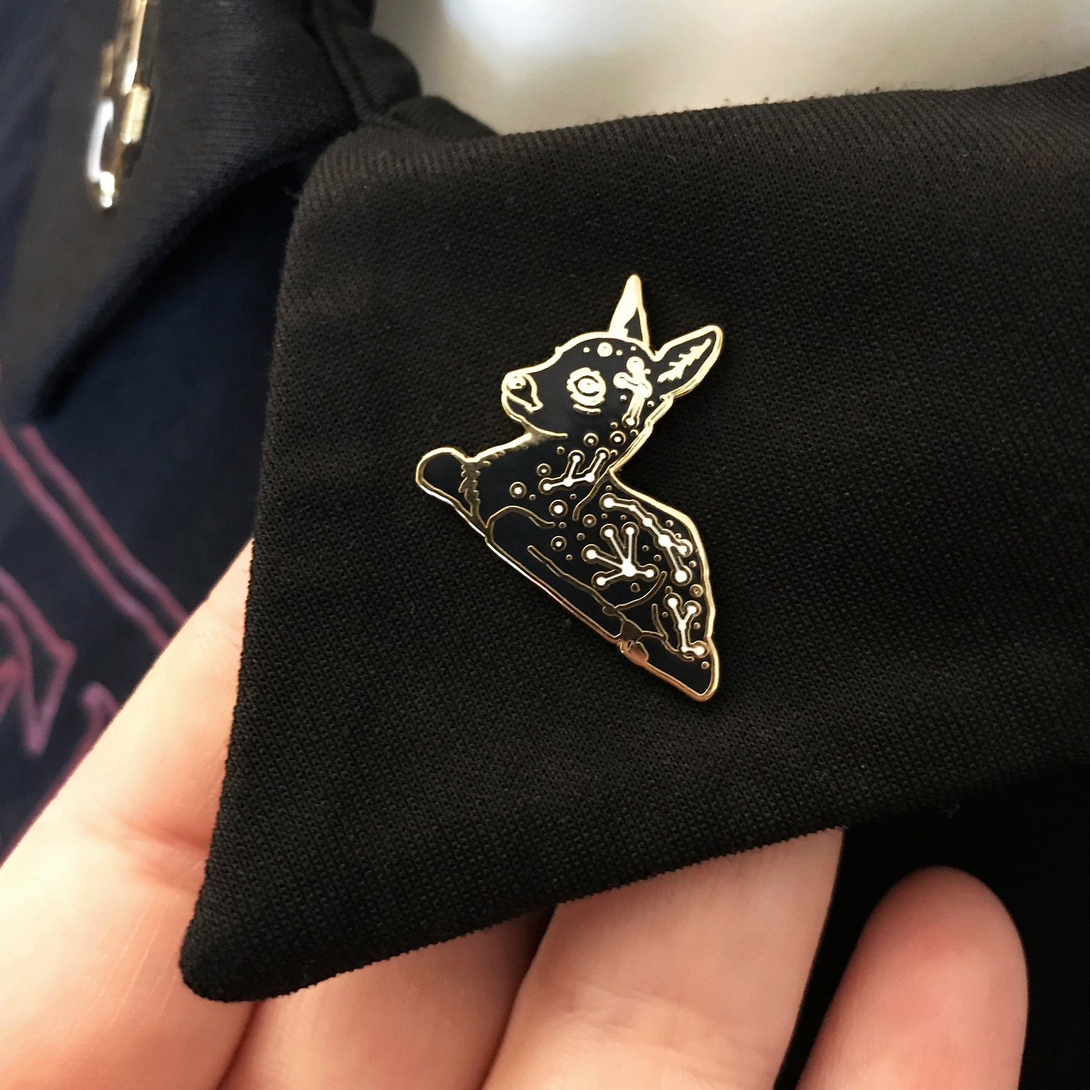 Limited star Constellation Fawn Hard Enamel Pin only 150 | Etsy