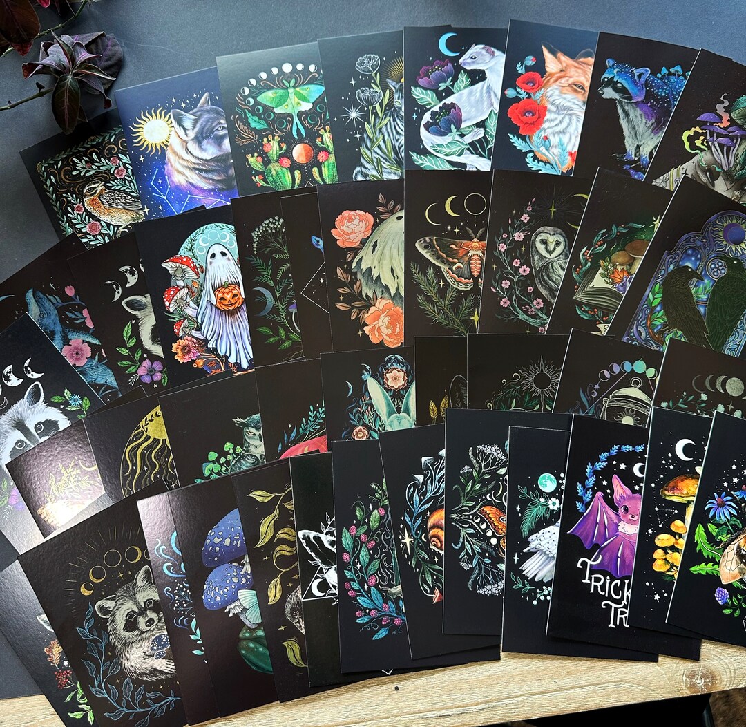 Magical Witchy Postcard Mystery Box! Choose How Much Different ...