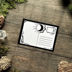 Magical Postcard -stag Beetle- Designed by Pixie Cold - Etsy