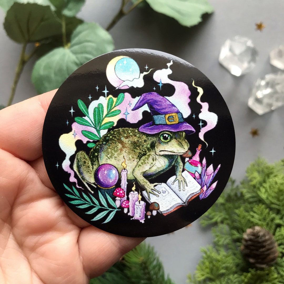 Big Magnet 7 Cm Witch Toad Witch Magnet - Etsy