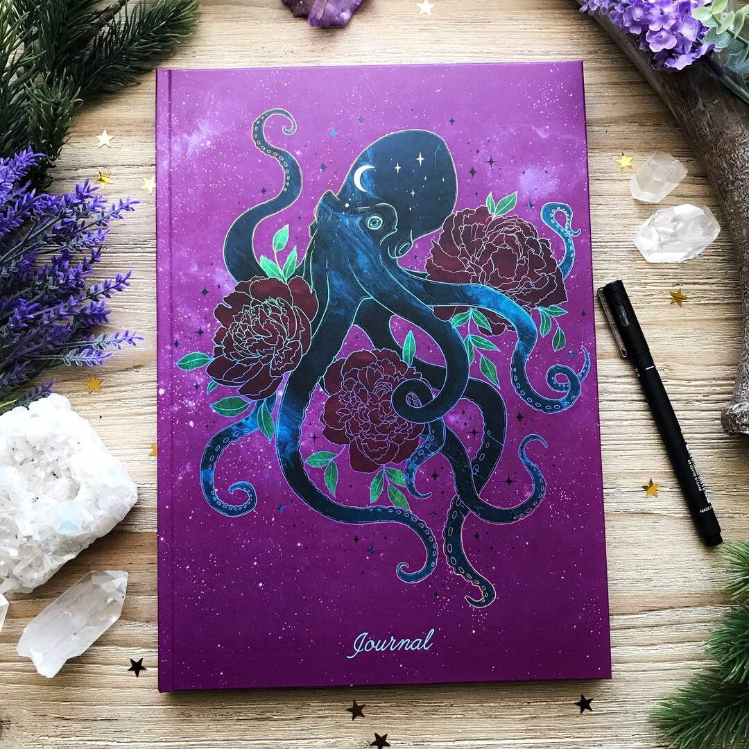 open-edition-journal-sketch-big-a4-book-octopus-and-etsy