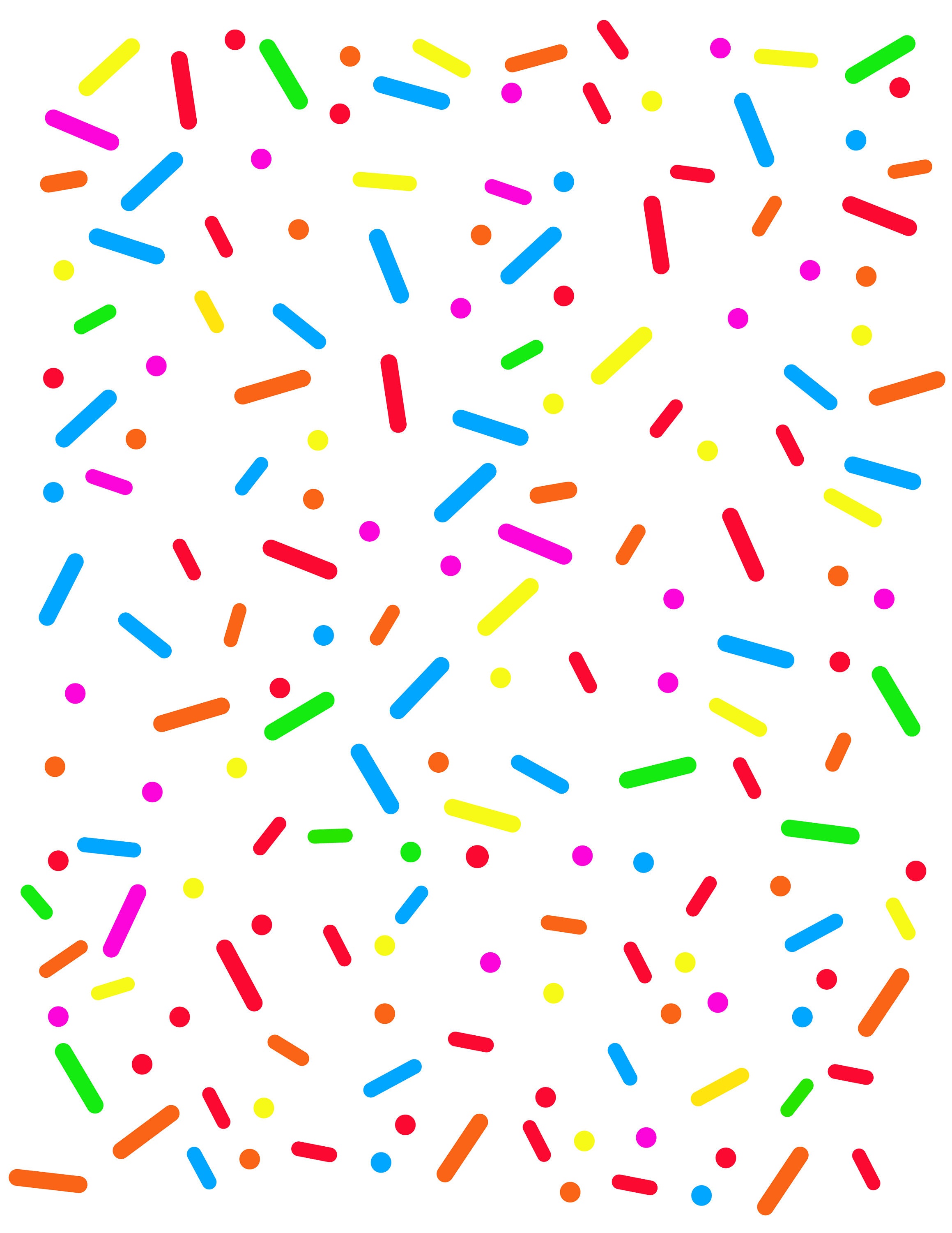 Sprinkles Digital Paper Instant Download - Etsy
