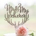 Antler Cake Topper - Antler Wedding Cake Topper - Deer Wedding Cake ...