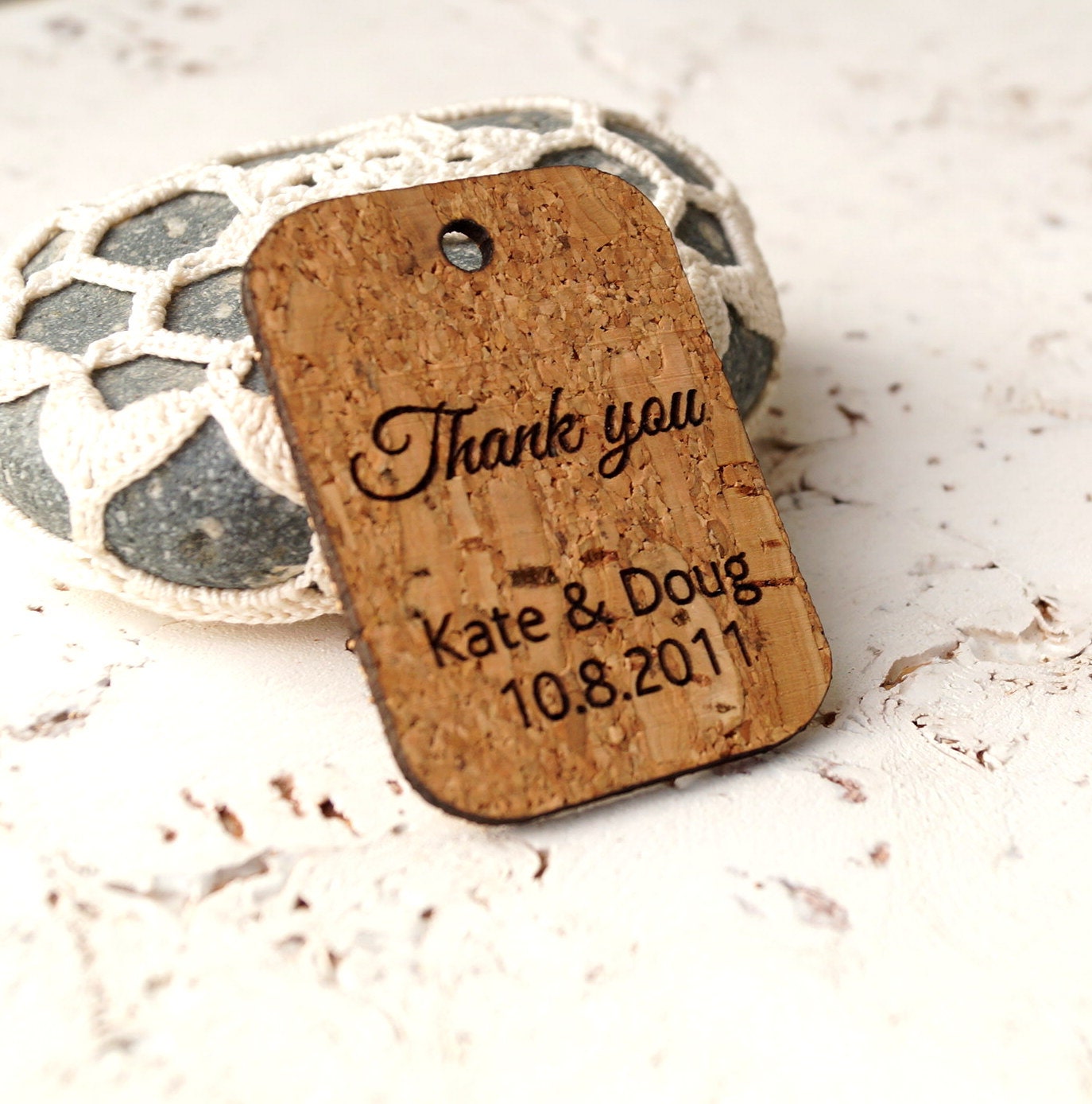 Rustic Favor Tags Wedding Favor Tags Cork Vineyard Farm Barn - Etsy