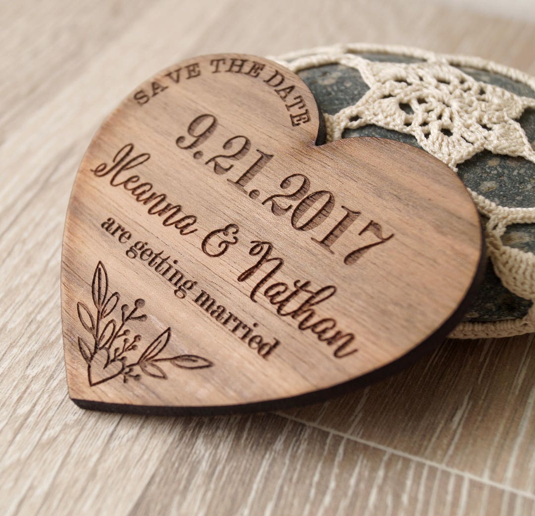 Save the Date Magnets, Save the Dates, Wedding Save the Dates, Wooden ...