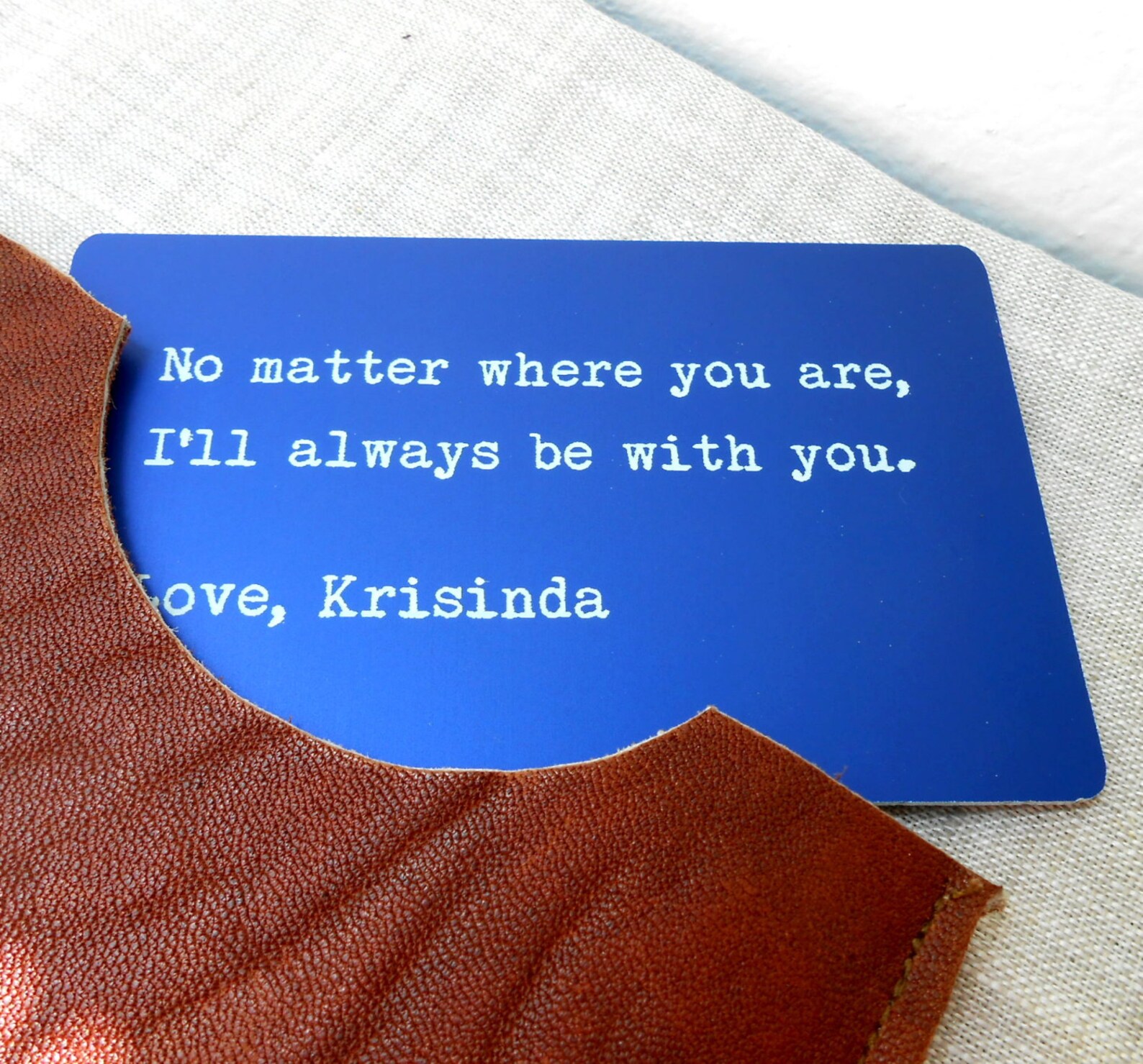 Custom Wallet Insert Engraved Wallet Card Metal Wallet - Etsy