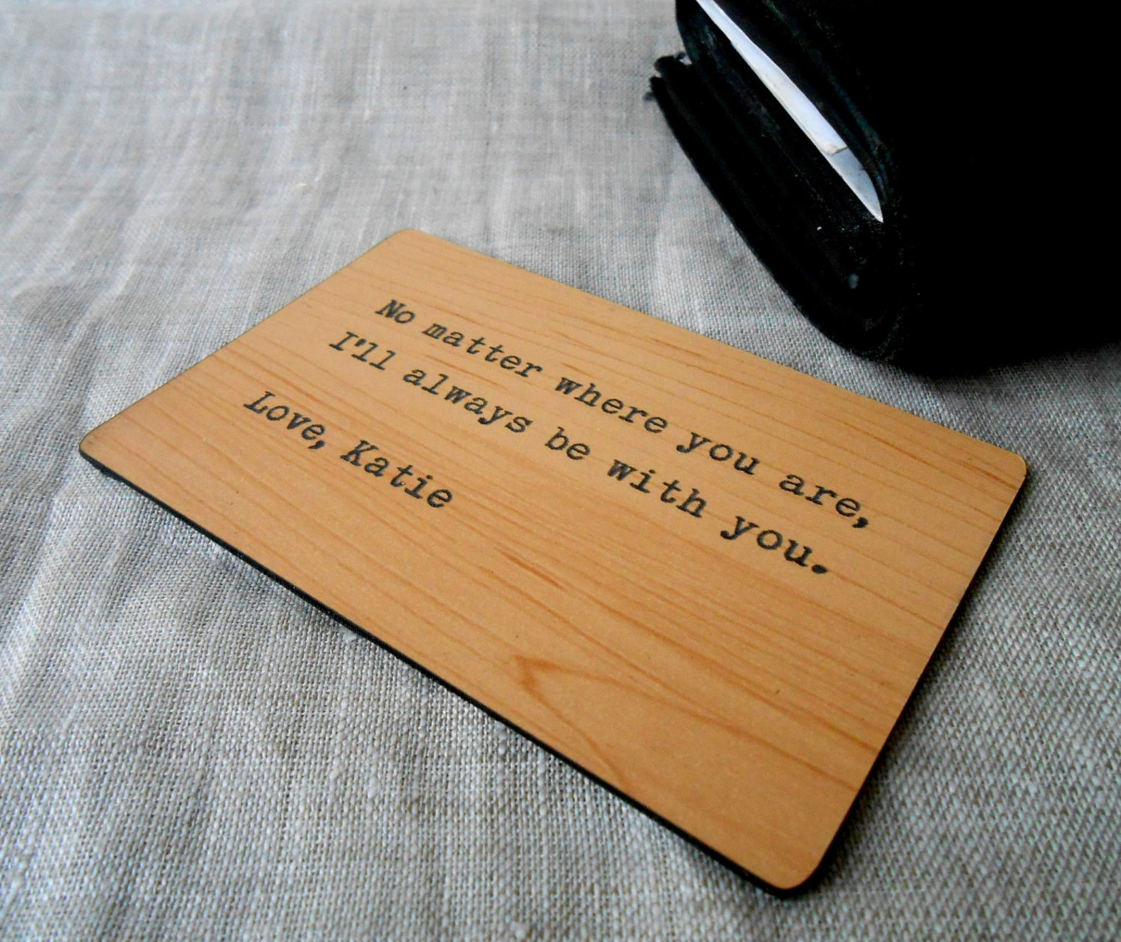 Wallet Insert Card Custom Wallet Insert Personalized - Etsy