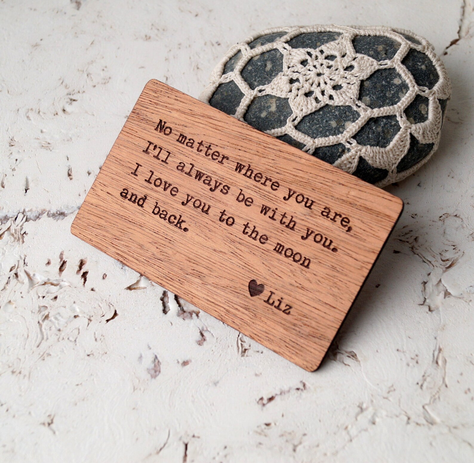 Custom Engraved Wallet Insert Card Mahogany Wallet Card - Etsy