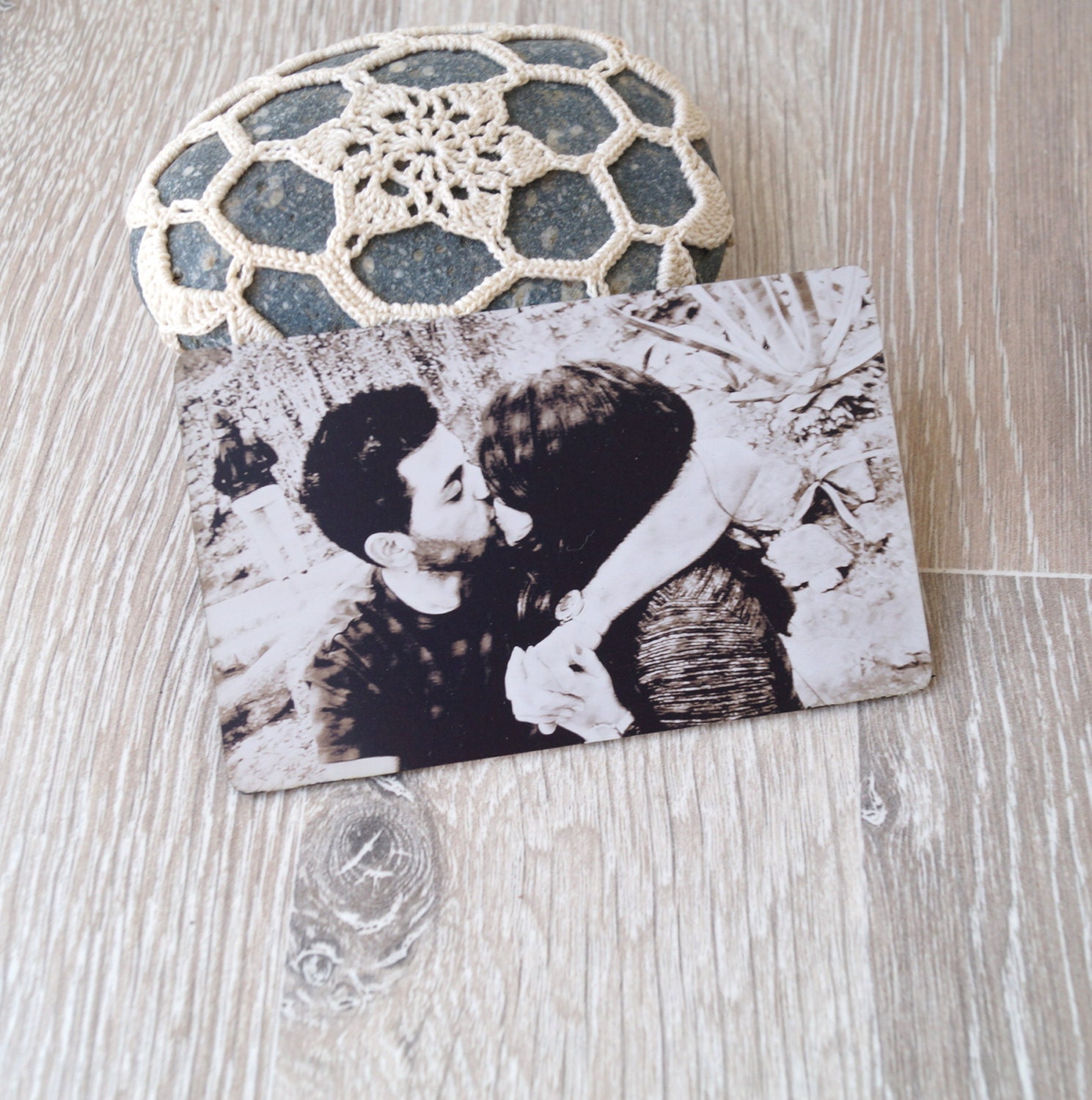 Metal Wallet Insert Card, Real Photo Engraved Wallet Card, Custom ...