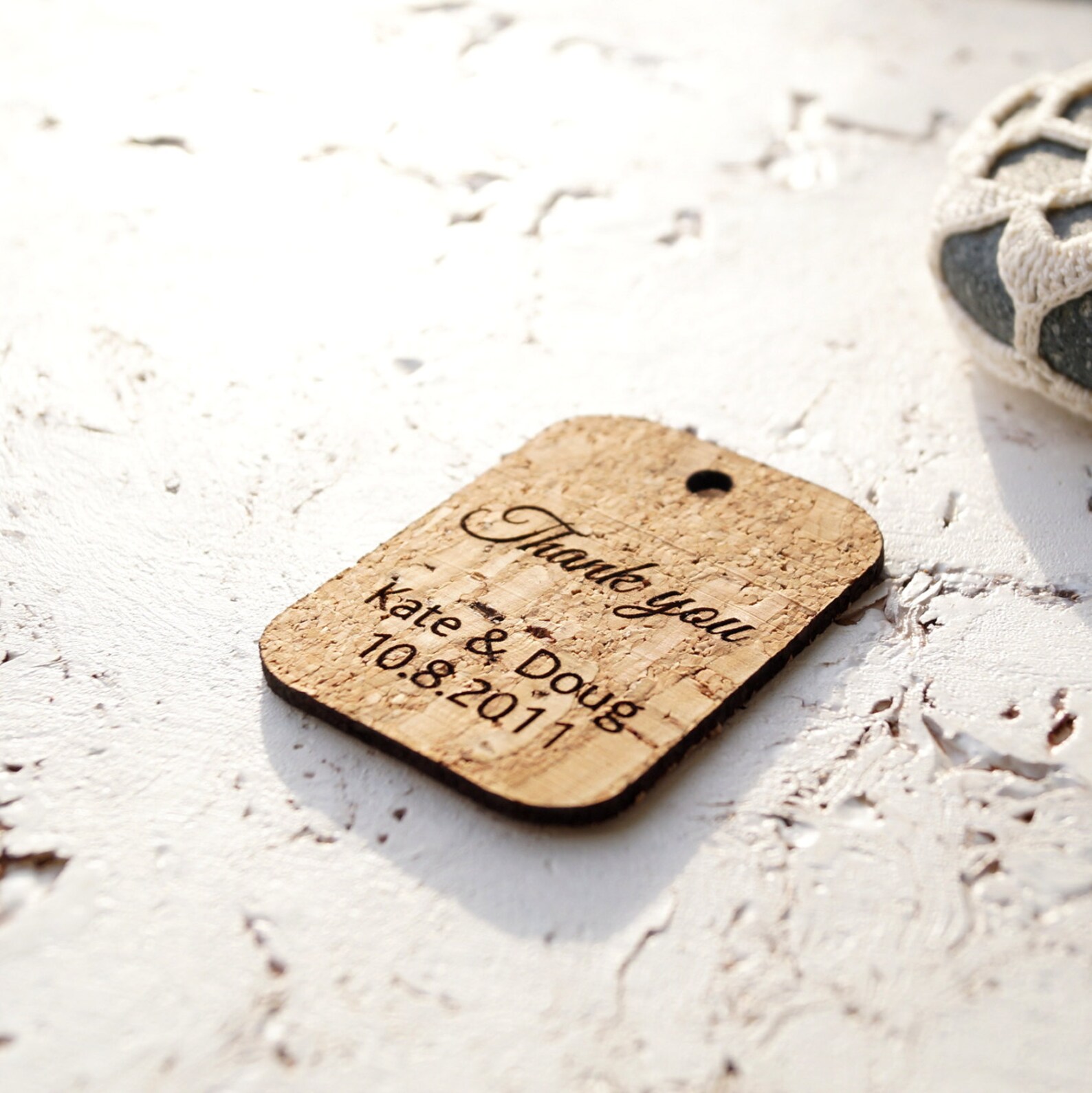 Rustic Favor Tags Wedding Favor Tags Cork Vineyard Farm Barn - Etsy