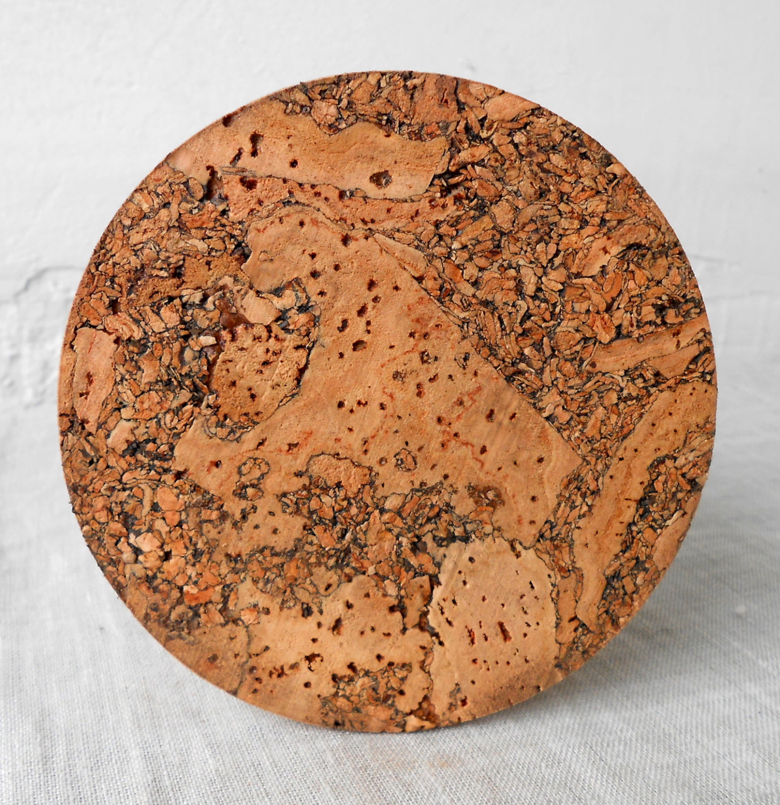 Wooden Cork Coasters Rustic Wooden Coasters Round Trivets - Etsy