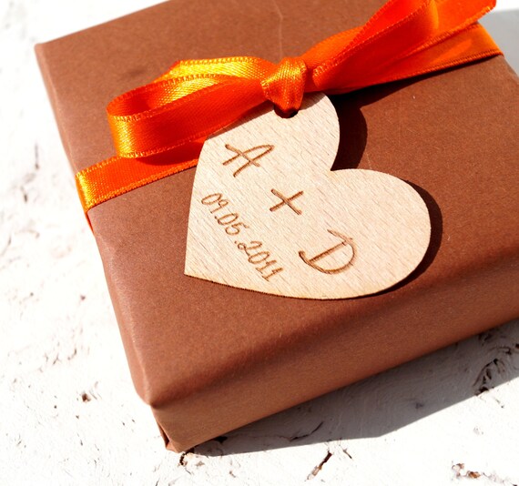 Wedding favor tags personalized wedding favor tags rustic | Etsy